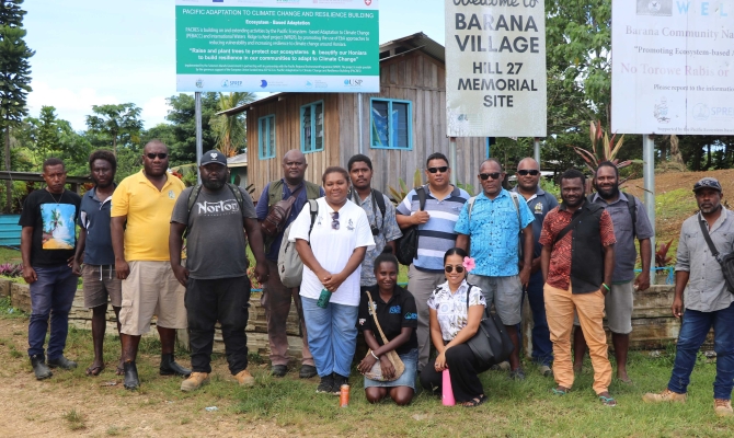 Barana Nature Park Visit Reinforces Conservation Lessons for Solomon Islands stakeholders ...